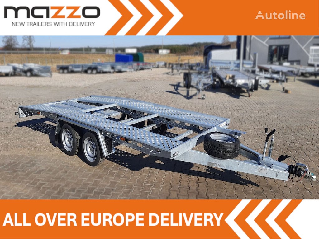 Nova T45 FULL ALU light! only 420kg! 450x210cm 2700kg prikolica autotransportera