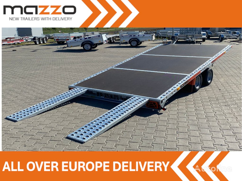 Nova M Gravity400 Twin axles trailer tilt-bed GVW 3000kg prikolica autotransportera