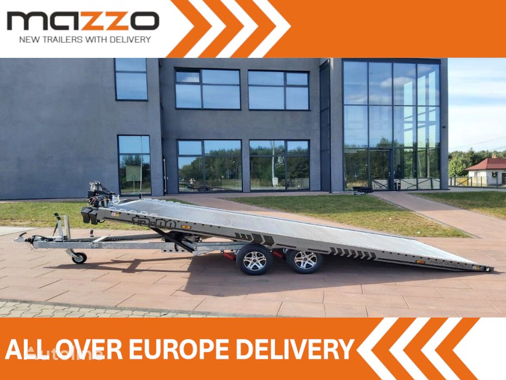 Nova 30.50 PREMIUM 500x210cm 3000kg electric tilted trailer prikolica autotransportera