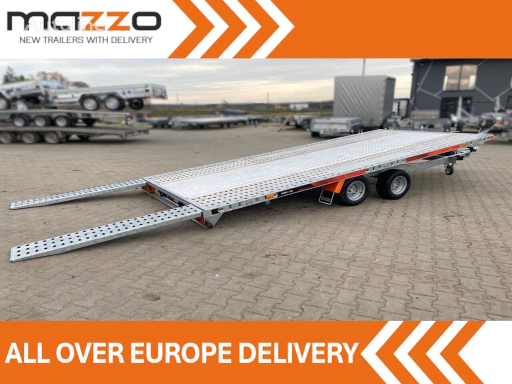 Nova GRAVITY M450 LOHR + BL Plattformanhänger mit zGM 2700kg KIPPBAR prikolica autotransportera