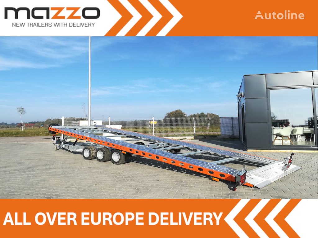 Nova L35G65P Tilted trailer 650x204cm 3500kg! prikolica autotransportera