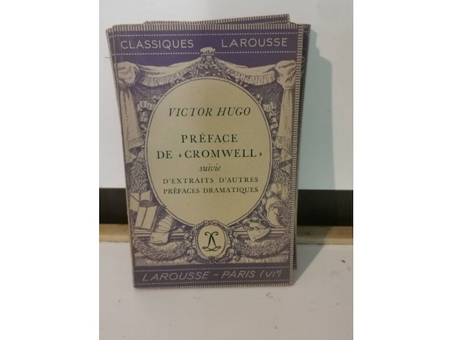 Préface de Cromwell (extraits) - Victor Hugo