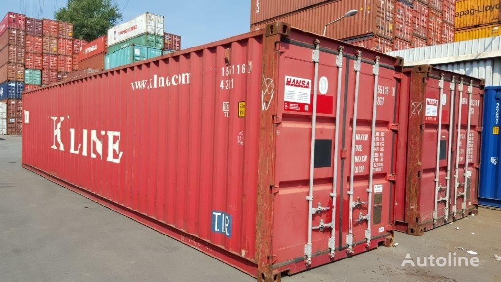 40 Fuss Lagercontainer, Seecontainer, Reifencontainer Standart kontejner 40 stopa