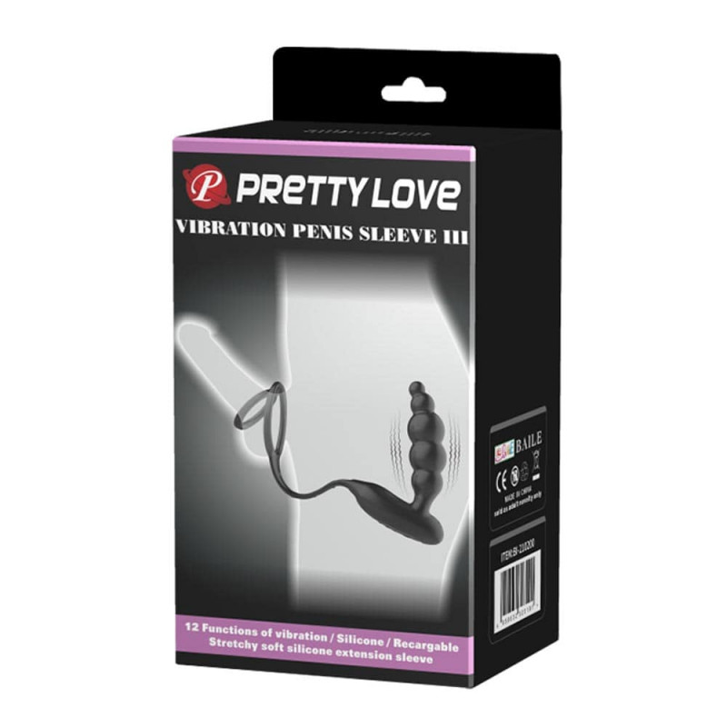 Pretty Love Vibration Penis Sleeve D01247 / 7480