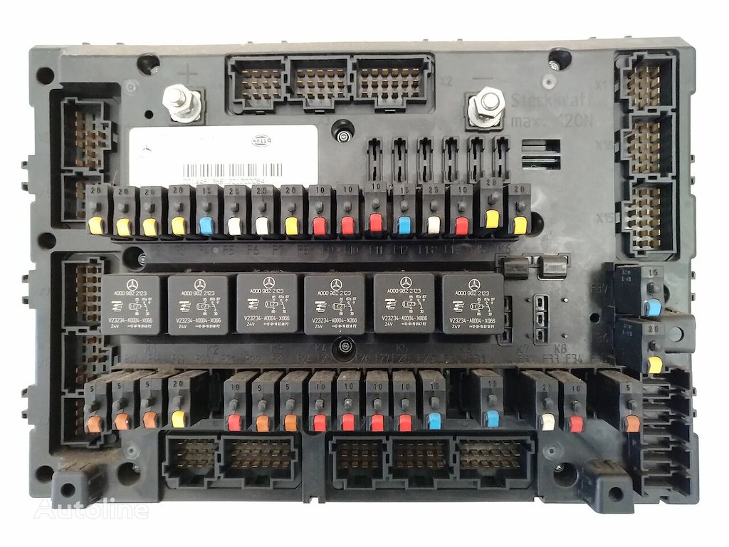 SAM Cabin Fuse Box Grundmodul 0014461558 kutija s osiguračima za Mercedes-Benz Actros MP4 kamiona