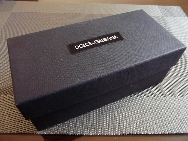 DOLCE Gabbana - prazna kutija za naočare/futrolu