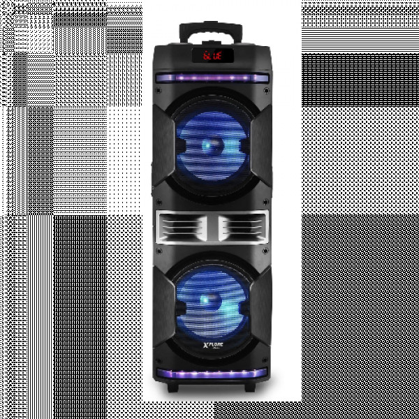 Karaoke sistem Xplore XP8819 THUNDER 2xmic/FM/microSD/mp3/wma/USB/BT/AUX 1000 W