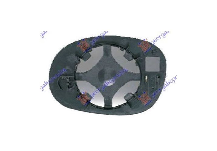 Staklo retrovizora konveksno Citroen C2 2003-2008 019507601