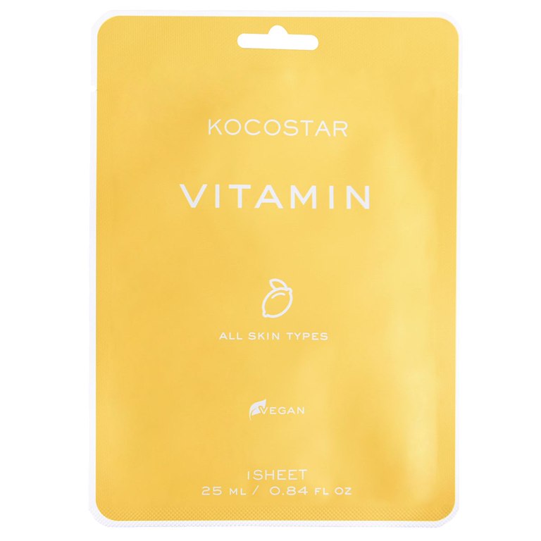 Sheet maska za podmlađivanje kože lica KOCOSTAR Vitamin 25ml