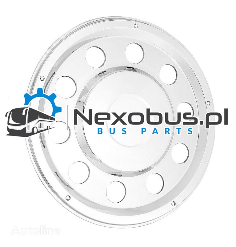 Nova Kołpak nierdzewny 22.5" tył Wheel cover 22.5" rear Inox ratkapna