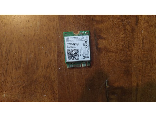 Wireless kartica 3165NGW , skinuta sa HP 255 G4 laptopa