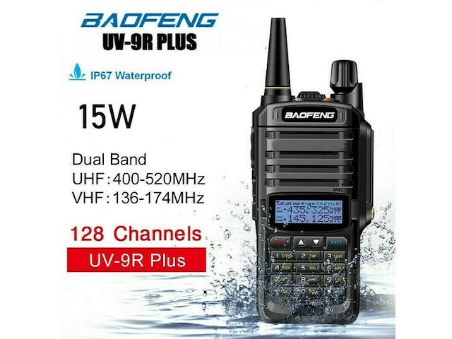 RADIO STANICA UV9R PLUS 2022 VODOOTPRNA