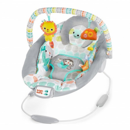 Muzička ležaljka za bebe sa vibracijom Kids II Whimsical Wild 11805