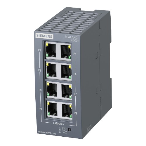 SCALANCE XB008 UNMANAGED SWITCH