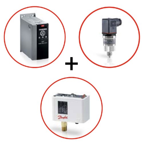 AUTOMATIKA PUMPNIH PODSTANICA FC101, IP20 – 0,75kW/MBS/KPI