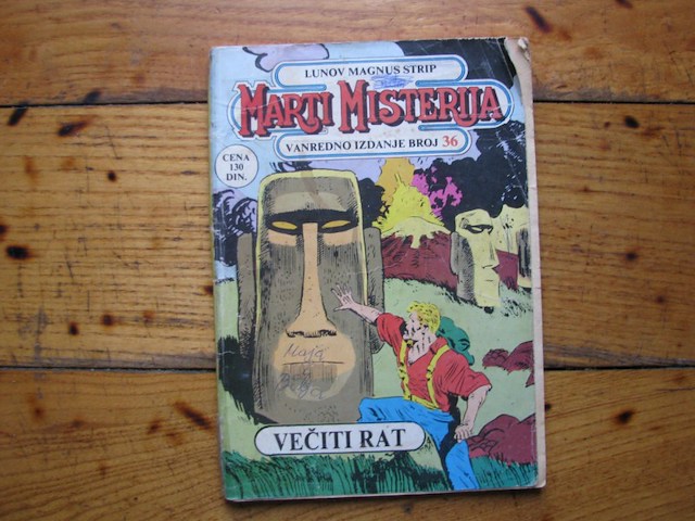 LUNOV MAGNUS STRIP MARTI MISTERIJA 36 VEČITI RAT RETKO