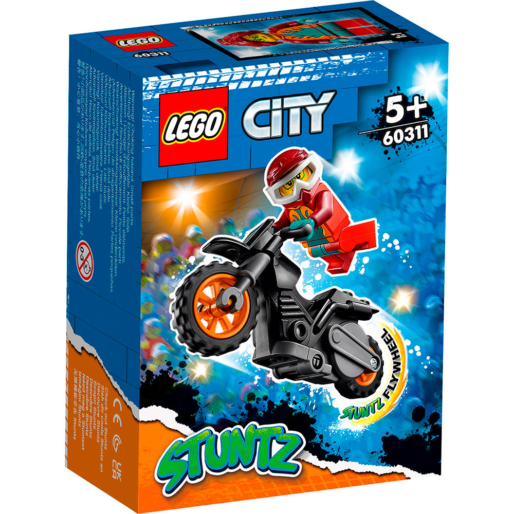 LEGO CITY Stuntz - Akrobatski motor: plameni