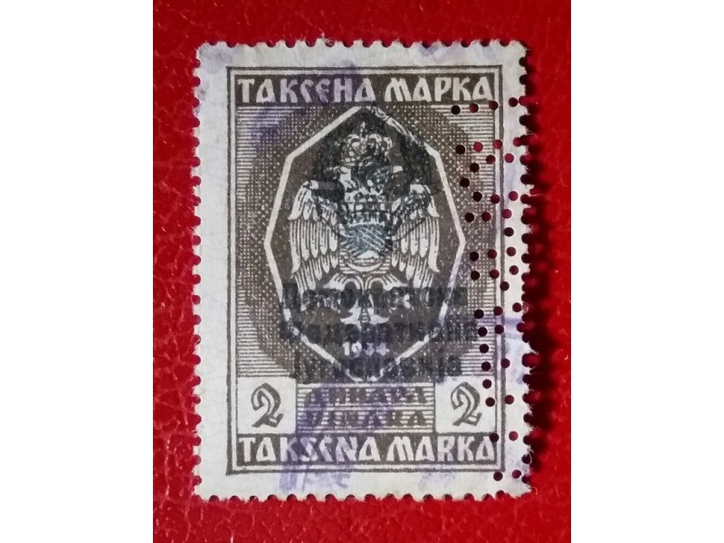 Taksena marka DFJ 1945.