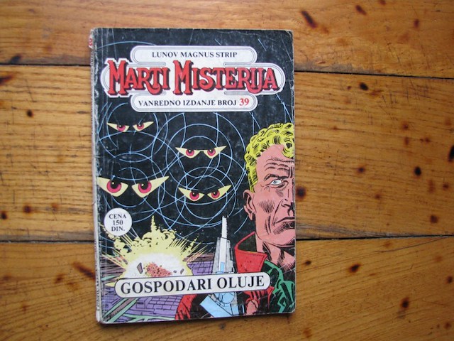 LUNOV MAGNUS STRIP MARTI MISTERIJA 39 GOSPODARI OLUJE