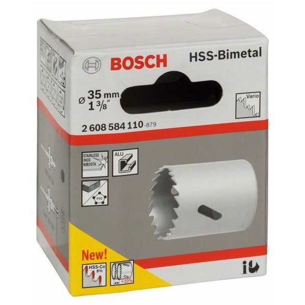BOSCH Testera za otvore HSS-bimetal za standardne adaptere 2608584110, 35 mm, 1 3/8"