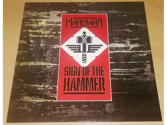 Manowar ‎– Sign Of The Hammer (LP), GERMANY PRESS
