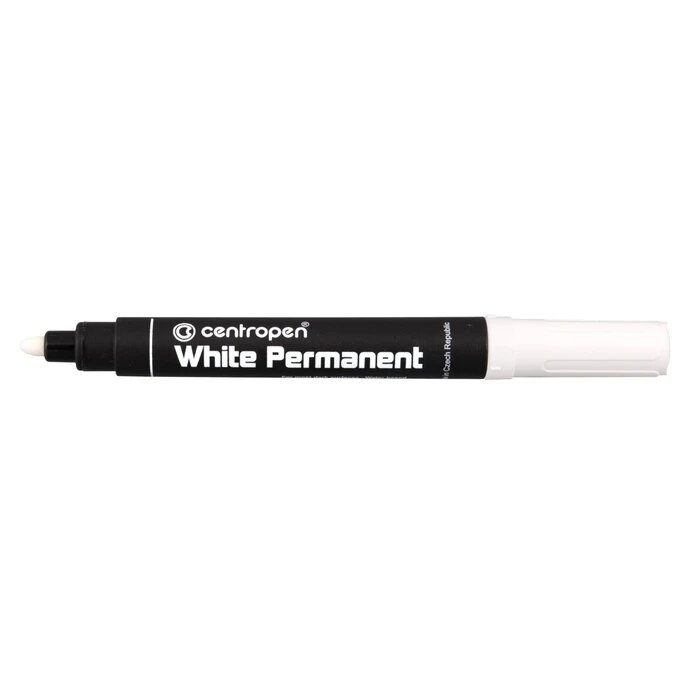 Marker Centropen permanentni beli 8586/01