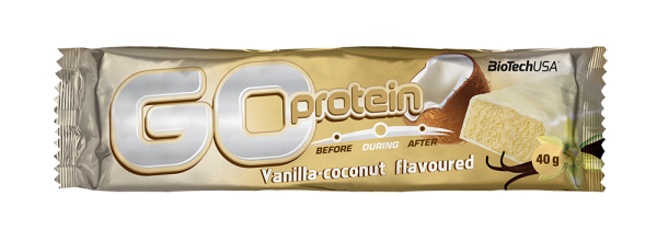 BIOTECH USA GO PROTEIN BAR 40G VANILA/KOKOS