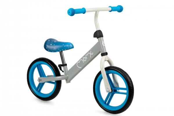 MoMi bicikla bez pedala Balance Bike NASH 7065 – plava-zvezdice