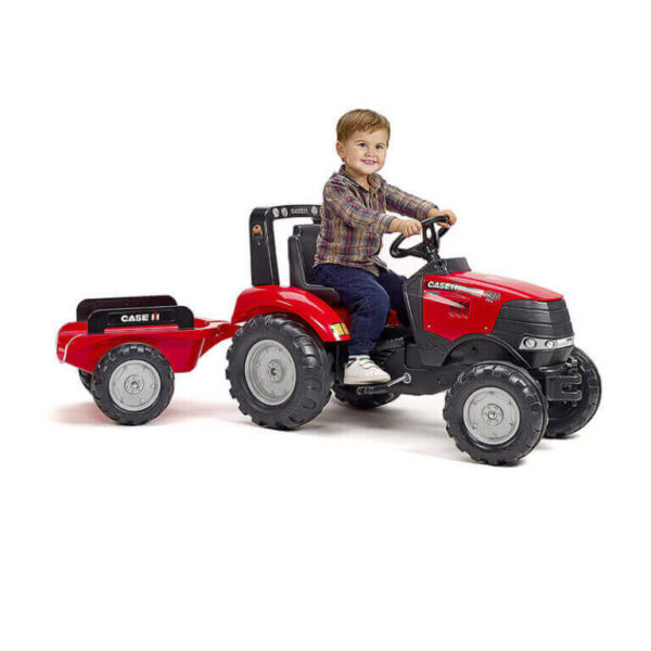 Traktor na pedale Case IH sa prikolicom 996ab