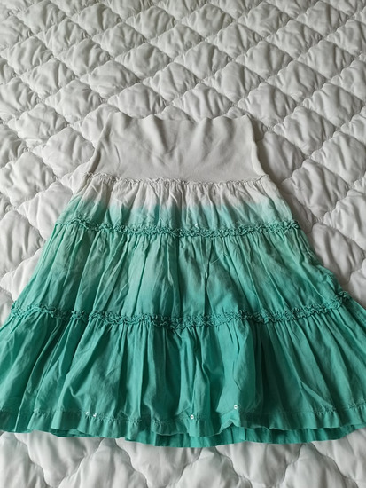 Ombre suknja S veličine+poklon Benetton majica