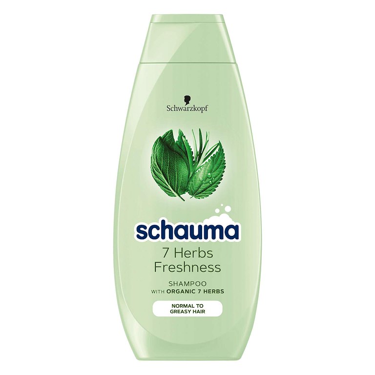 Schauma 7 herbes - šampon za svežinu i volumen za normalnu kosu 400ml
