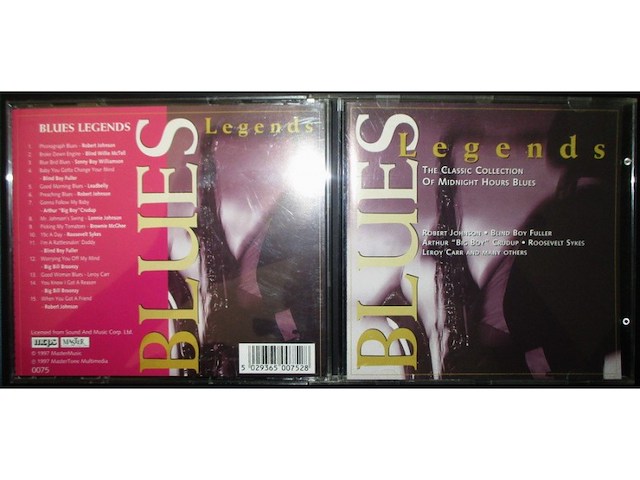 Various-Blues Legends CD no.3 Made in Europe (1997)