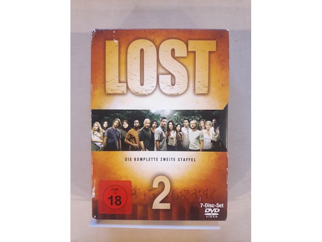 LOST - Kompletna Druga Sezona  7DVD