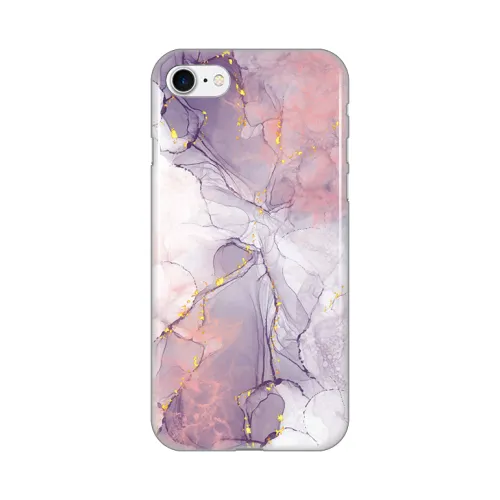 Silikonska futrola - maska print za iPhone 7/8/SE 2020/2022 Pink Marble