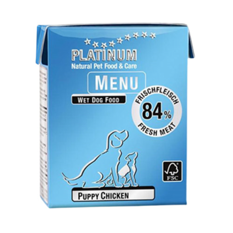 PLATINUM Menu PUPPY Chicken 375g