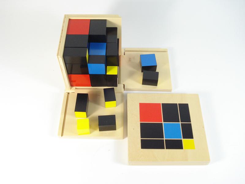 Montessori Montesori Kocka 3x3