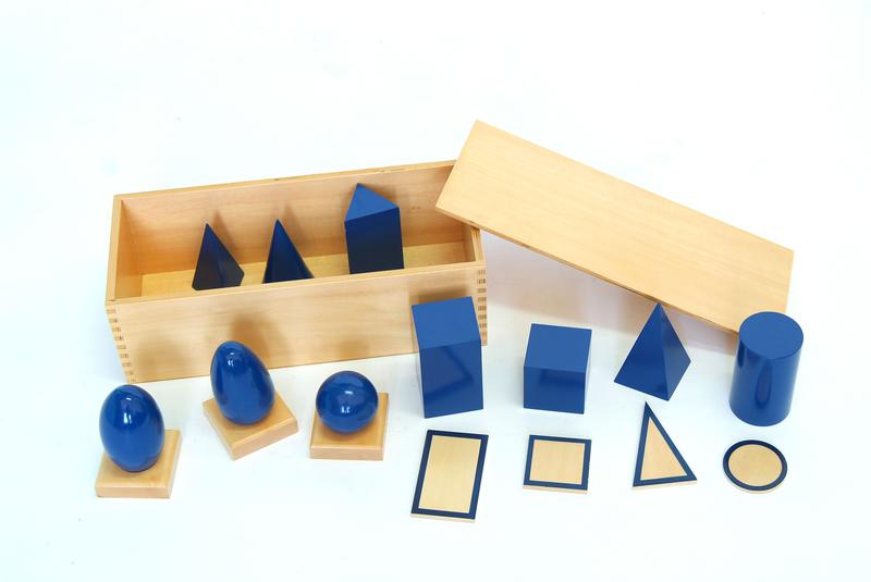 Montessori Montesori Set geometrijskih tela