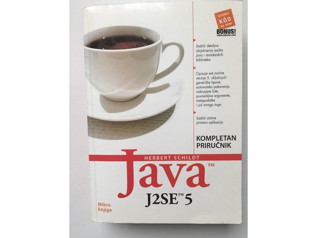 Java J2SE 5 - Kompletan priručnik