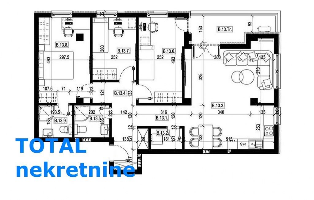 SREMSKA KAMENICA - SREMSKA KAMENICA - 92. 00 m2