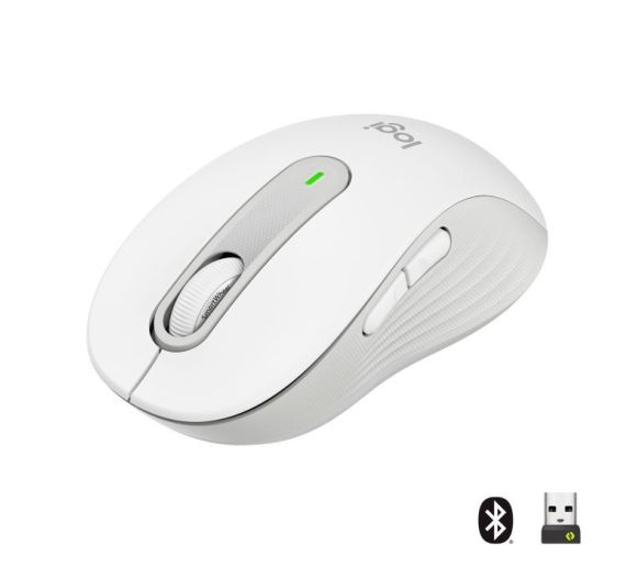 Logitech - Logitech M650 Wireless Mouse Off-White