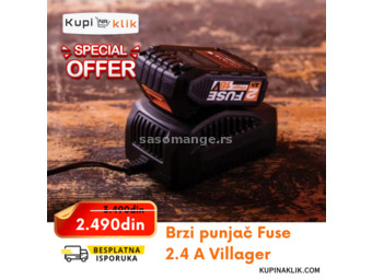 Brzi punjač Fuse 2.4 A Villager