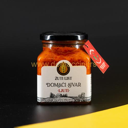 Domaći ajvar blagi Žuti list 300gr