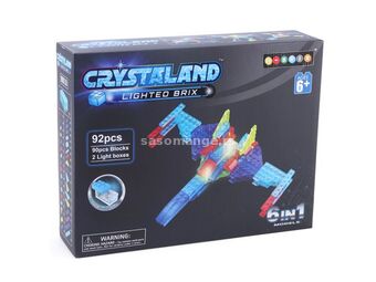 Crystal kocke Svemirski brod 6 u 1
