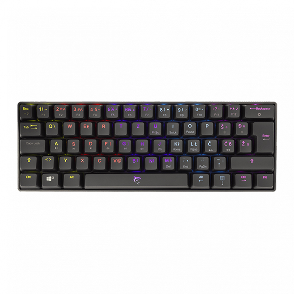 Tastatura Shinobi Black US WhiteShark 6086