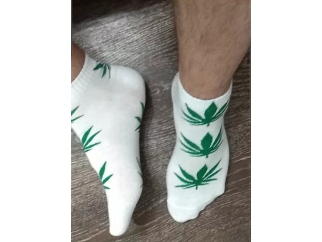 Weed muško ženske nazuvice pamuk