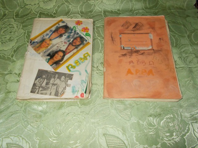 ABBA - 2 albuma sa isečcima , posterima , tekstovima ..
