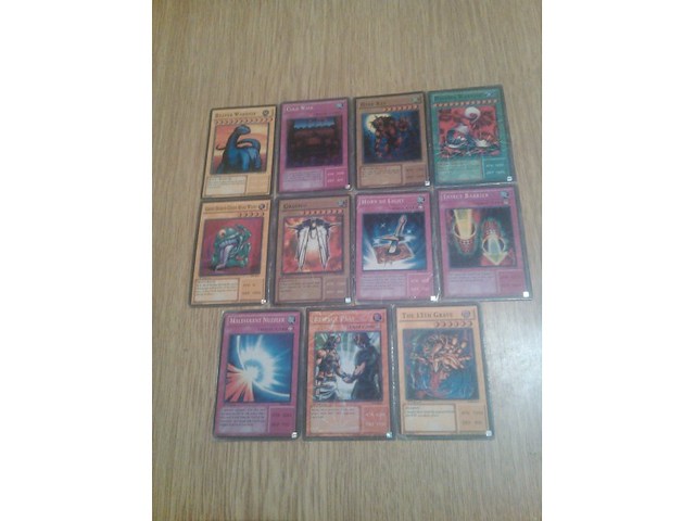 Yu-Gi-Oh! kartice (Konami) gomila 12 (Yu Gi Oh/Yu Gi Oh