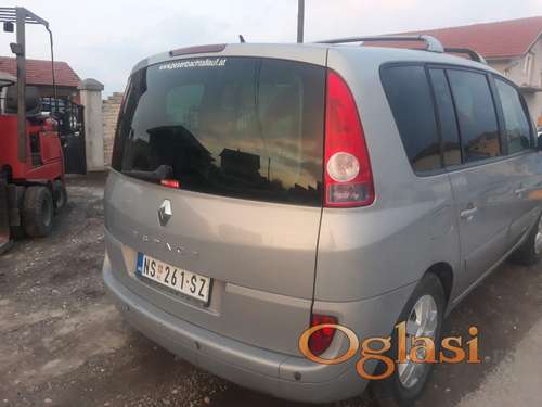 Razni delovi za Renault espace 1,9 dci 2006 godište!