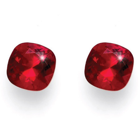 Ženske oliver weber fire scarlet ste mindjuše sa crvenim swarovski kristalom ( 23001.276 )
