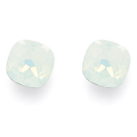 Ženske oliver weber fire white opal ste mindjuše sa belim swarovski kristalom ( 23001.234 )